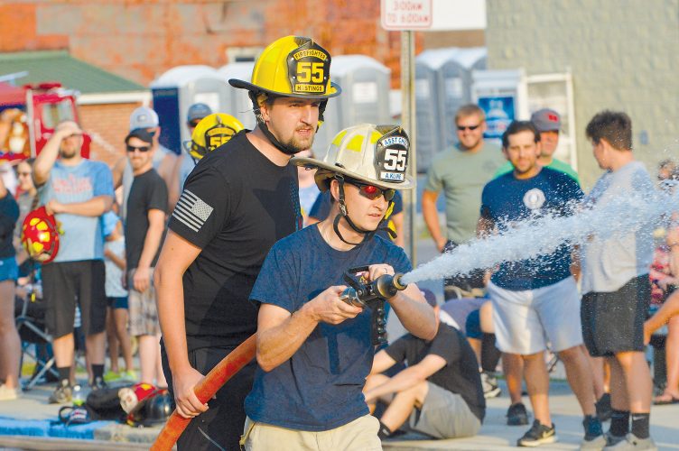 Firefighter fun time | News, Sports, Jobs - Altoona Mirror